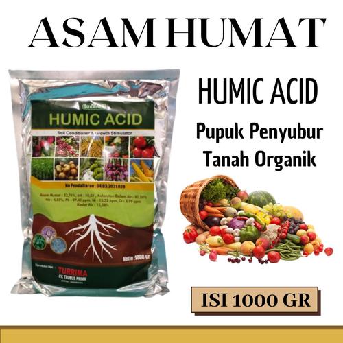 Jual ASAM HUMAT / HUMIC ACID KEMASAN 1 KG - PUPUK PEMBENAH TANAH ORGANIK - Jakarta Pusat ...