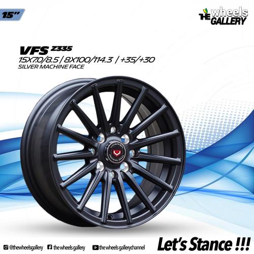 Jual Velg VFS2 15x7.0/8.5 | 8x100/114.3 | +35/+30 by RH Wheels - Paladium - Kota Tangerang ...
