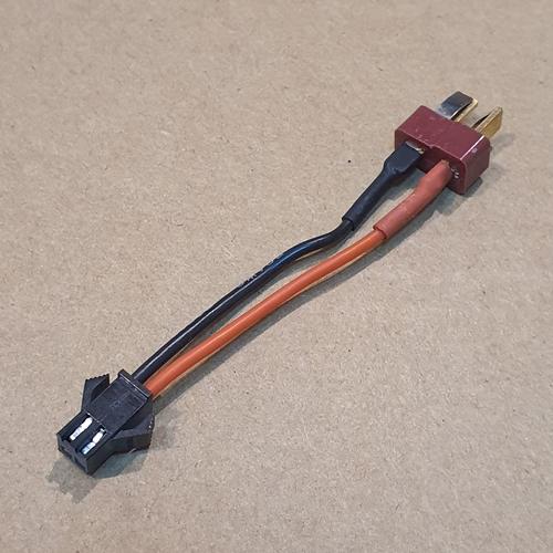 Jual Male T-Plug Connector Dean's to Female SM JST adapter cable - Kota ...