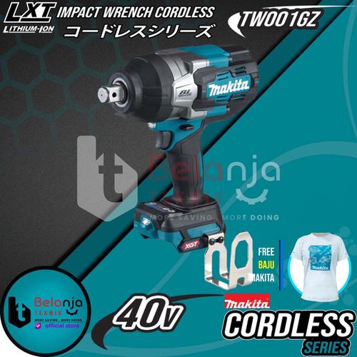 Promo Makita Impact Wrench Cordless TW001GZ Mesin Pembuka Baut Baterai ...