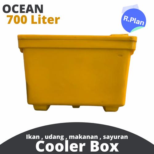 Jual OCEAN Fish Box Cooler Box 700 Liter Cool Box Ikan kotak Es makan ...