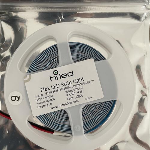 Jual Hiled LED Strip/2835/60LED/DC12V/IP33 - 3000K - Kota Surabaya ...