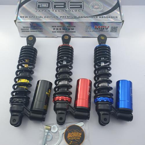 Jual shock shockbreker tabung bawah yamaha lexi 290mm DBS 722 - Blue black, 300mm - Jakarta ...