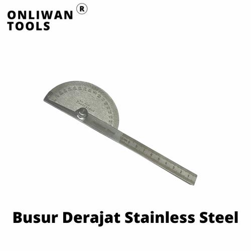 Jual Busur Derajat / Stainless Steel Protractor Prohex - Onliwan - Kota ...