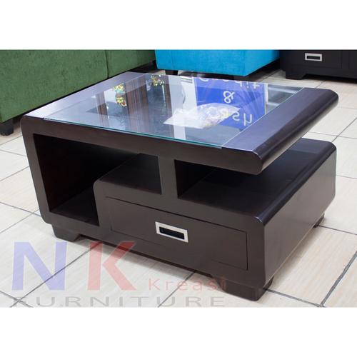 Jual Meja Tamu modern, meja Kayu Kerang Leter G minimalis mewah ...