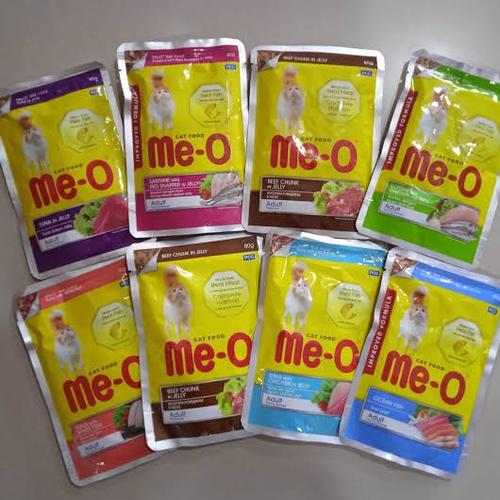 Jual MEO CAT WETFOOD POUCH/ Makanan Basah Kucing Dewasa - Beef flavour ...