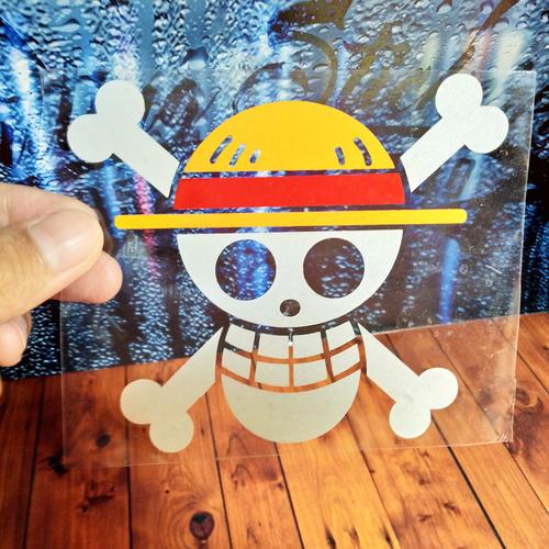 Jual Cutting Stiker One Piece Motor Variasi Motor Mobil Sticker Luffy ...