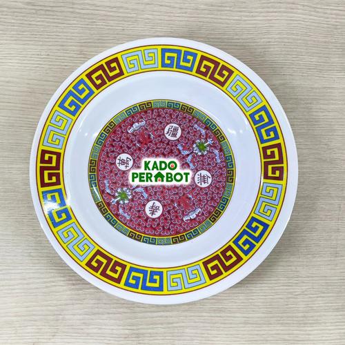 Jual piring melamine meishing - piring motif chinese - piring meishing ...