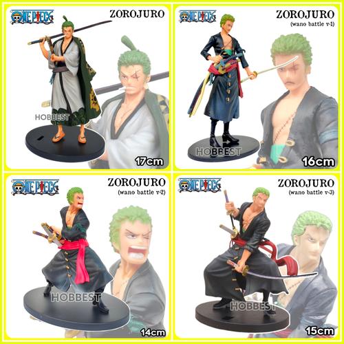 Jual Action Figure ONE PIECE : ZOROJURO Miniatur Pajangan Roronoa Zoro ...