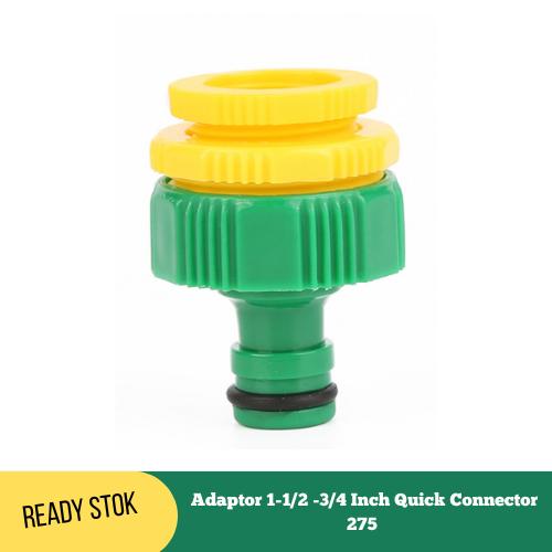Jual Konektor Kran Tap Hose Adaptor 1-1/2 -3/4 Inch Quick Connector ...