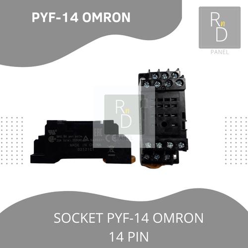 Jual SOCKET PYF-14-E / SOCKET MY4N / SOCKET RELAY MY4 14 PIN - Jakarta Barat - RnD PANEL | Tokopedia