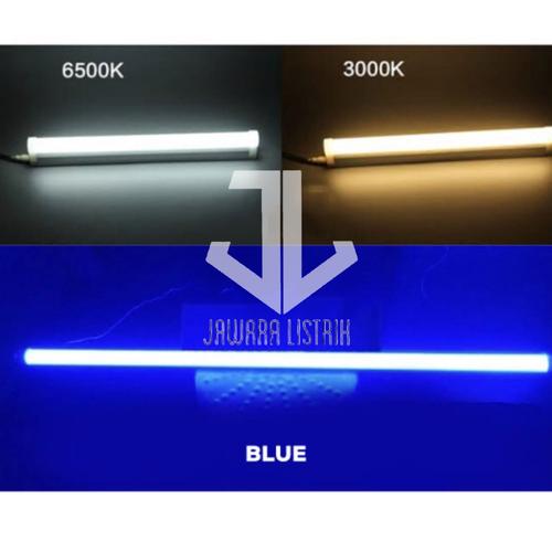 Jual LAMPU LED T5 BATTEN 15 WATT 90 CM CAHAYA PUTIH/KUNING/BIRU MURAH ...