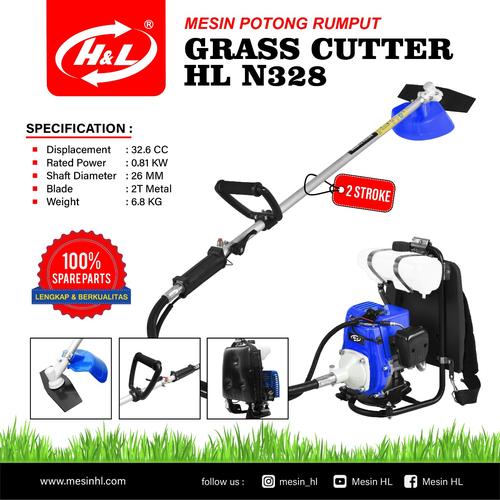 Jual Mesin Potong Rumput H&L HL N328 Gendong 2 Tak Grass Cutter - Kota ...