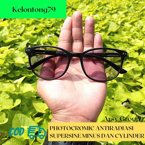 Jual PAKET KACAMATA LENSA PHOTOCHROMIC/BLUECHROMIC ANTIRADIASI BLUERAY ...