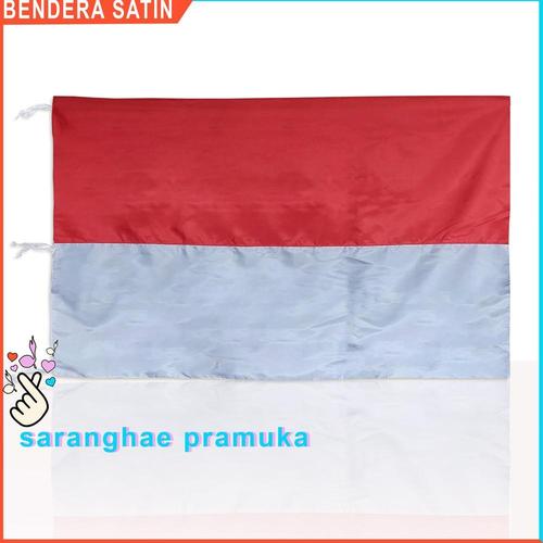 Jual READY Bendera Merah Putih Satin ukuran 80 x 110 dan 90 x 130 ...