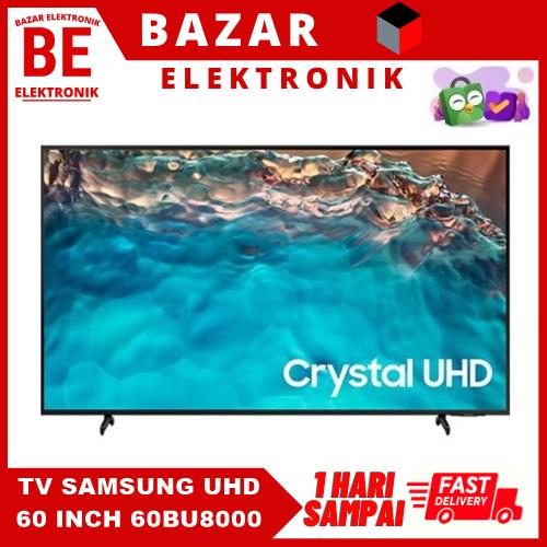 Promo Samsung 60BU8000 60 Inch Crystal UHD 4K Smart LED TV ...