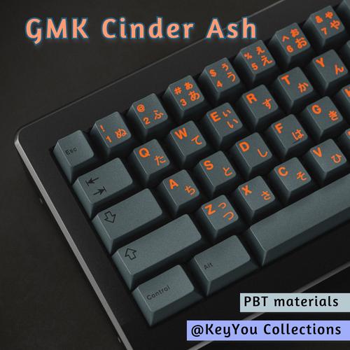Jual GMK Cinder ash PBT keycaps grey orange - Kab. Sukoharjo - KeyYou ...