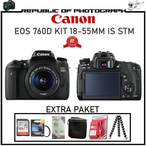 Promo Canon EOS 760D Kit 18-55mm IS STM / Canon 760D Kit 18-55MM STM ...