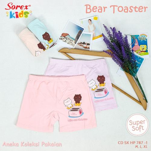 Jual Celana Dalam Boxer Anak Cewek / CD Anak Perempuan Sorex Kids HP 787-1 - L, Peach - Jakarta ...