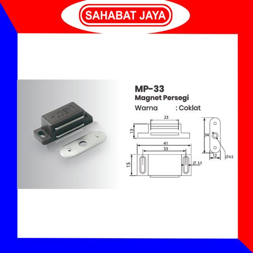 Jual Magnit Magnet Pintu Lemari Kayu / Magnetic Catch / Tic Tac Magnet ...