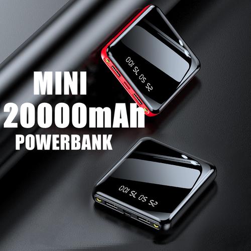 Jual 20000mAh Power bank LED Display Fast Charging Mini Design ...