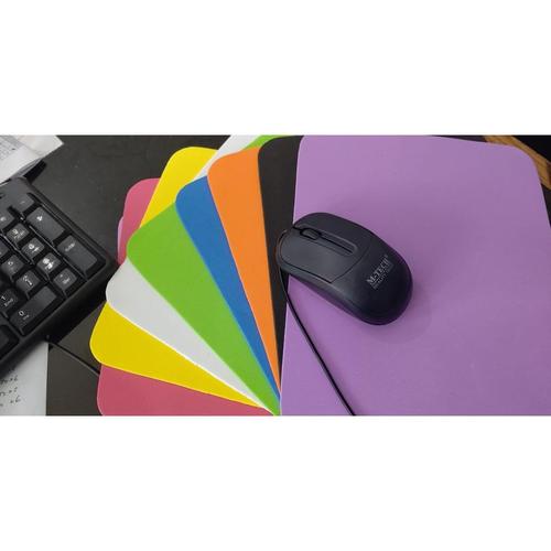 Jual MOUSE PAD 25CM X 20CM POLOS / MOUSE PAD standar kantor - Putih ...