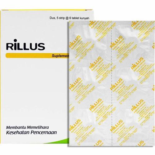 Jual RILLUS TABLET ISI 6 | SUPLEMEN MAKANAN - PCS - Kota Surabaya ...