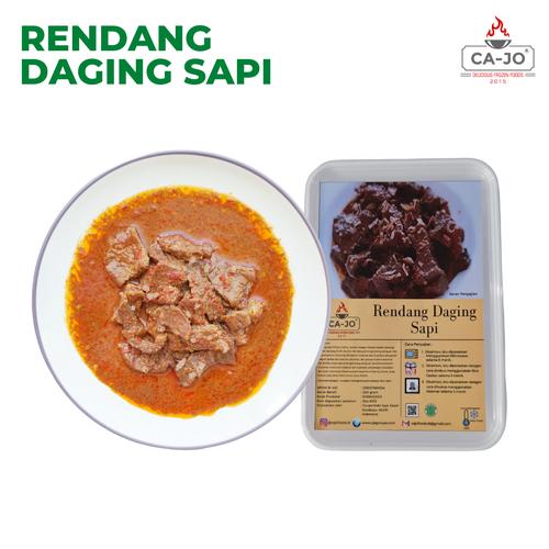 Jual Frozen Food Rendang Daging Sapi Premium Ready to eat - Kota ...