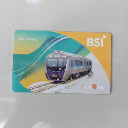 Jual emoney bsi edisi MRT Jakarta - Kota Bekasi - ukkan galeri | Tokopedia