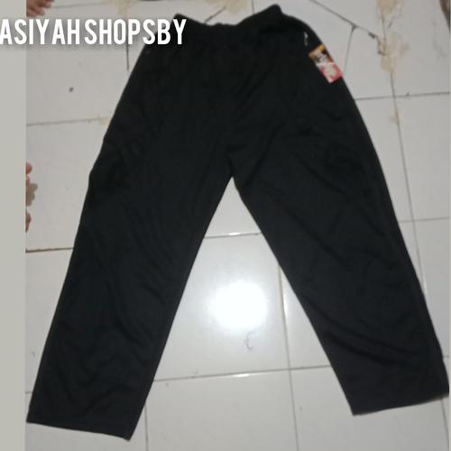 Jual CELANA PANJANG TRAINING POLOS OLAHRAGA HITAM BORDIL - Kota ...