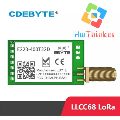Jual Modul LoRa Ebyte LLCC68 E220-400T22D 433MHz 22dbm UART TTL RSSI - Kota Surabaya - HwThinker ...
