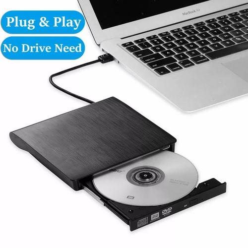 Jual CD ROOM VCD DVD External USB CD VCD DVDRom Player CD RW Portable ...