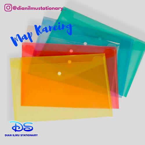 Jual map plastik kancing 1 BIG/Lusin - Kota Malang - Dian Stationary ...