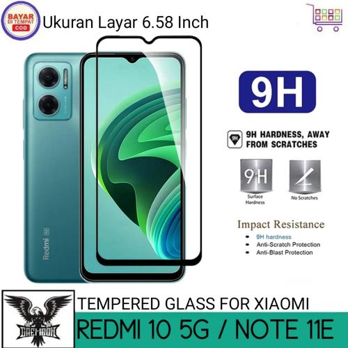 Jual TEMPERED GLASS XIAOMI REDMI 10 5G ANTI GORES KACA FULL LAYAR ...
