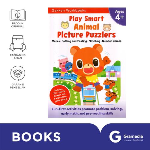Jual Gakken: Play Smart Animal Picture Puzzlers 4+ (Sc) - Jakarta Utara ...