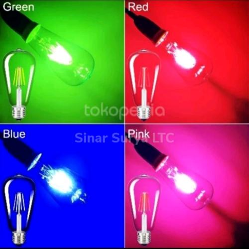 Jual Lampu Led Filamen / Filament Led Bulb 4W / 4 W / 4 Watt Edison E27 ...