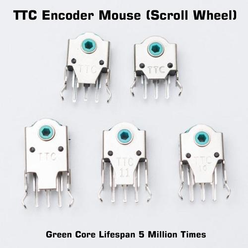 Jual TTC Encoder Mouse Scroll Wheel Replacement - 10 mm, YELLOW ...