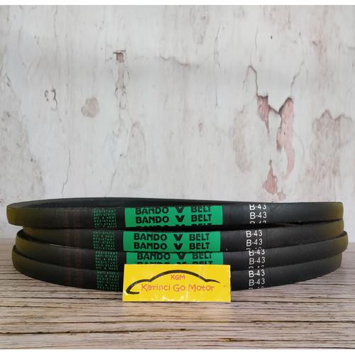 Jual BANDO VAN BELT B-43 V BELT TALI KIPAS B43 FAN BELT VANBELT POLOS B-43 - Kota Depok ...