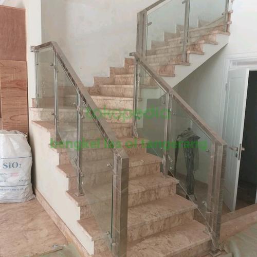Jual railing kaca Stainless 304/railing kaca tempred - Kab. Tangerang ...