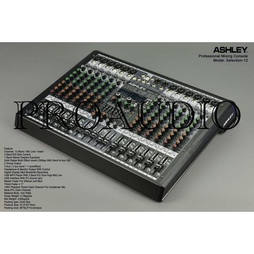 Jual Mixer Ashley 12 Channel Selection 12 / Selection12 / Selection-12 ...