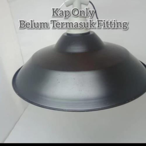 Jual Kap lampu gantung WD 12inci 30cm hitam alumunium outdoor kap only - Jakarta Pusat - Mulia ...