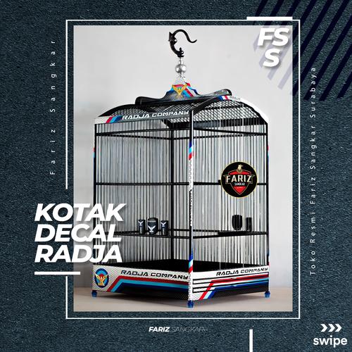 Jual Sangkar Kotak Decal Radja Company RMI - No.1 - Kota Surabaya ...