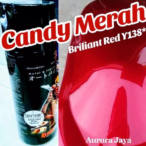 Jual Pilox Samurai Brilliant Red Y138 Merah Candy Tone Yamaha Candytone ...
