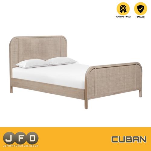 Jual Dipan Tempat Tidur Rotan Minimalis Cuban Bed Frame Aesthetic - Kab ...