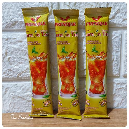 Jual PRENDJAK Instant Tea Teh Tarik Lemon Peach Matcha Sachet - Lemon ...