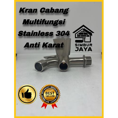 Jual kran cabang stainless sus 304 anti karat Merk SKL - Jakarta Utara ...