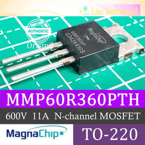Jual MMP60R360PTH 60R360P 600V 11A 0.36Ω N-channel MOSFET TO-220 ...