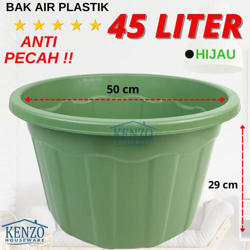 Jual Baskom Plastik 45 LITER TABITHA Bak Jumbo Ember Cuci Baju Bak ...