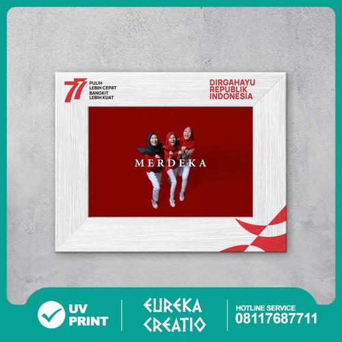 Jual Bingkai/Frame/Figura Printable Plus Cetak Foto Spesial HUT RI 10R ...