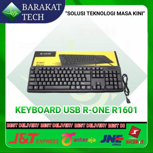 Jual Keyboard USB R-ONE Basic USB R1601 / Keyboard PC - Kab ...